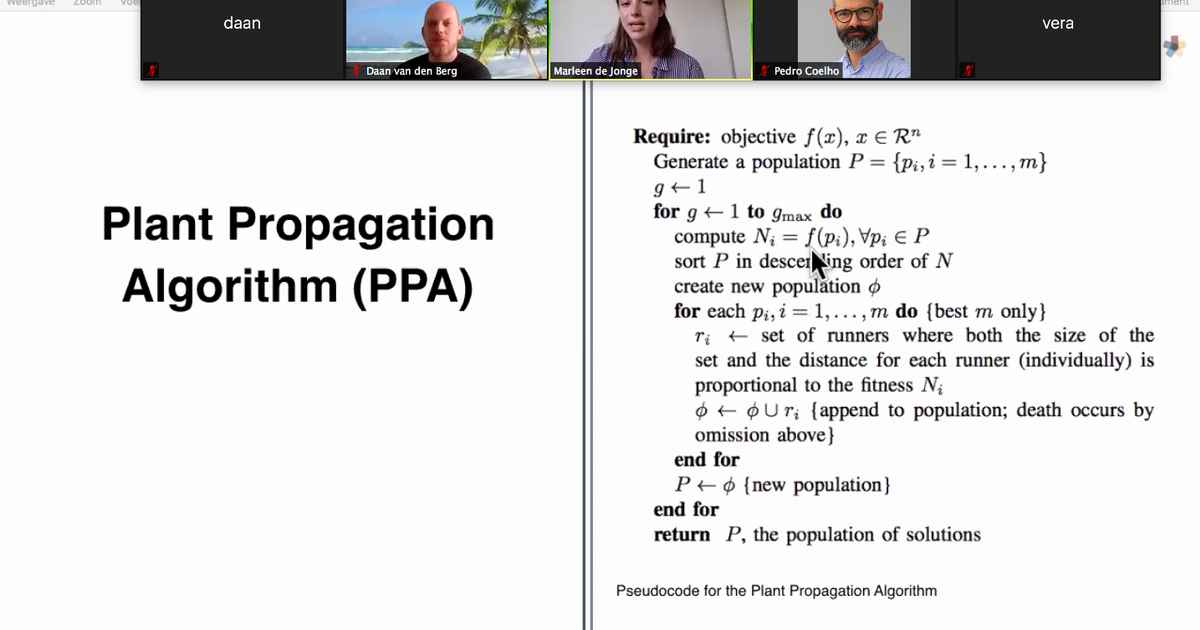 AI-BSc Marleen de Jonge publishes work on evolutionary algorithms at ...