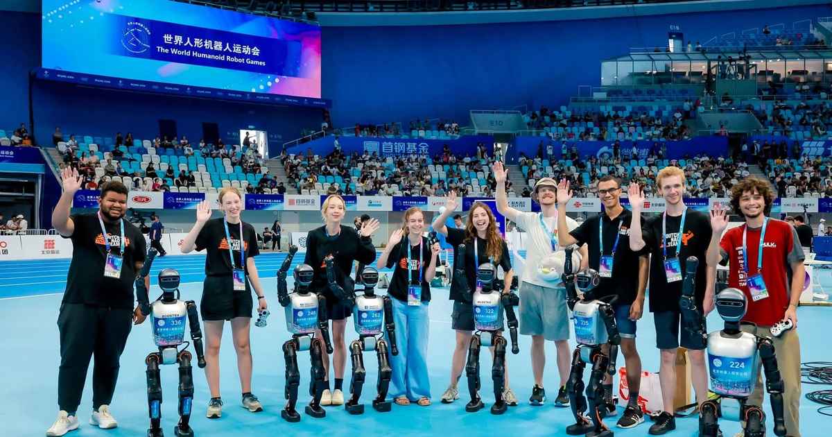 Dutch Nao Team reached the quarter-finals of World Humanoid Robot Games ...